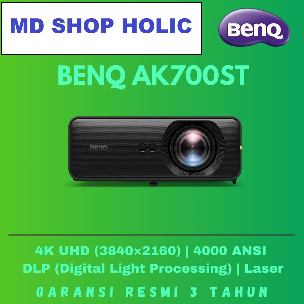 Jual Golf Simulator Projector Laser Short Throw BENQ AH700ST FHD 4000 ...