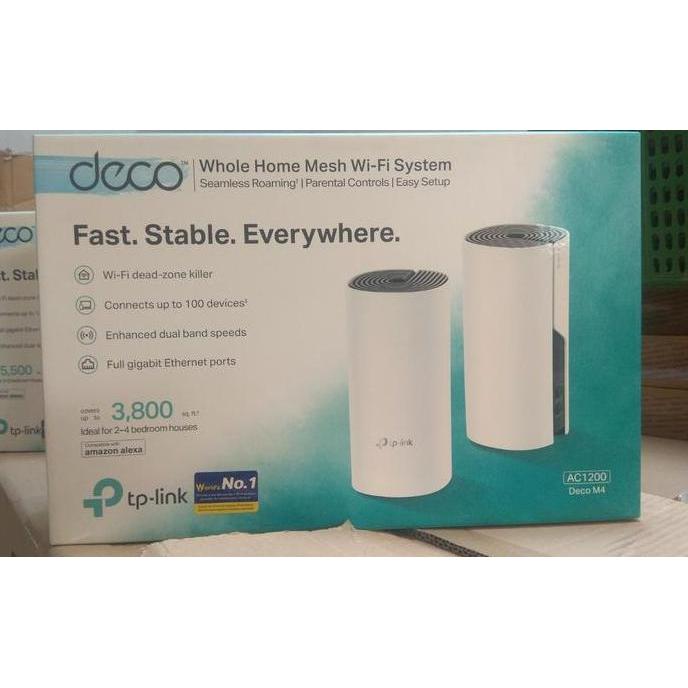 Jual TP-Link Deco M4 AC1200 Whole Home Mesh Wi-Fi System (2pack ...