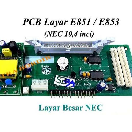 Jual pcb layar e851 e853 lcd layar besar pcb e853 tipe layar besar NEC ...