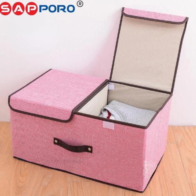 Jual SAPPORO STORAGE BOX RECTANGULAR - Kotak Pakaian | Kotak ...