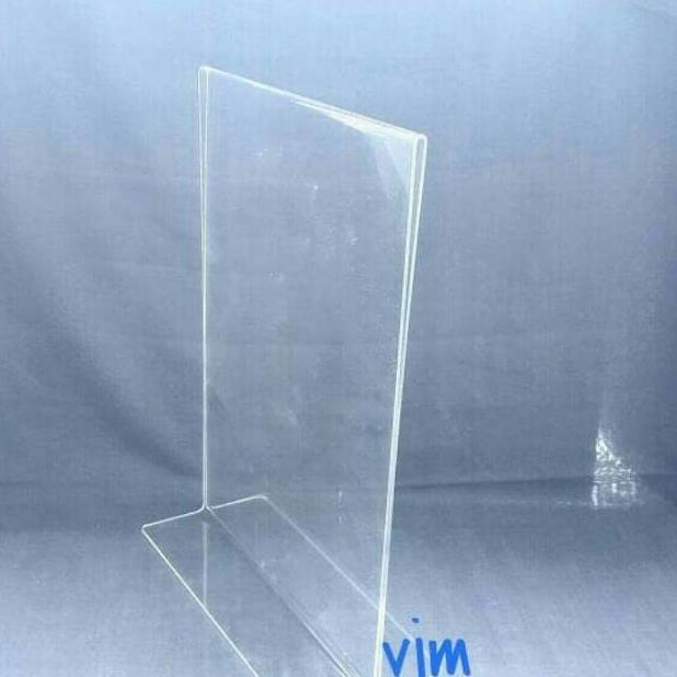 Jual Acrylic Standing POP A4 (2mm) | Shopee Indonesia