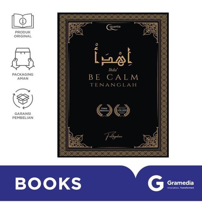 Jual Buku Be Calm - Tenanglah ( Fathyakan ) | Shopee Indonesia