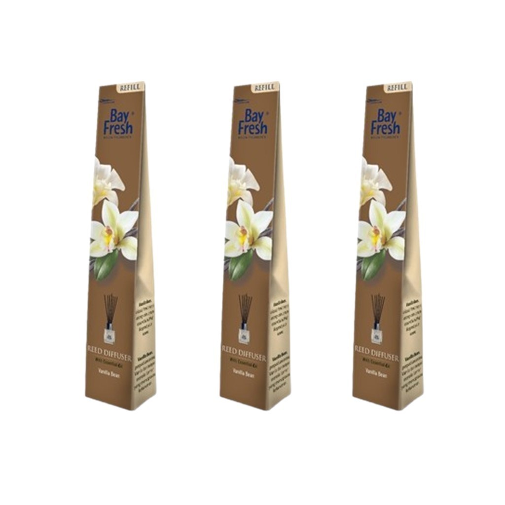 Jual Bayfresh Reed Diffuser Refill Vanilla Bean 30 ml x3 | Shopee Indonesia