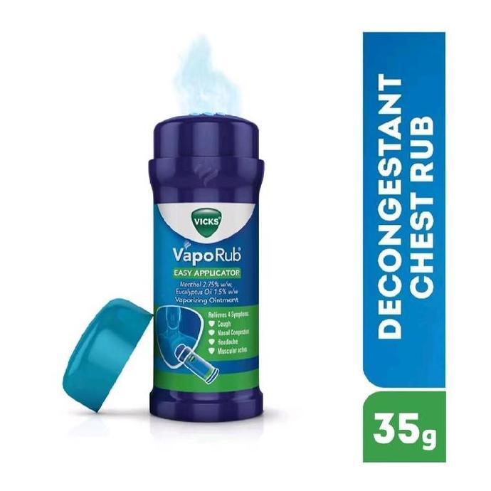 Jual Vicks VapoRub Easy Applicator Topical Ointment (35g stick ...