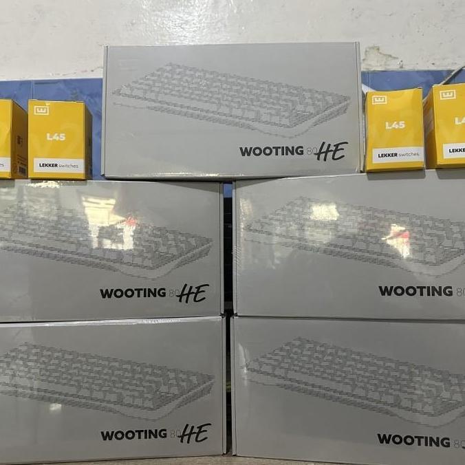 Jual Wooting 80 He Analog Mechanical Keyboard Rapid Trigger (Ready ...