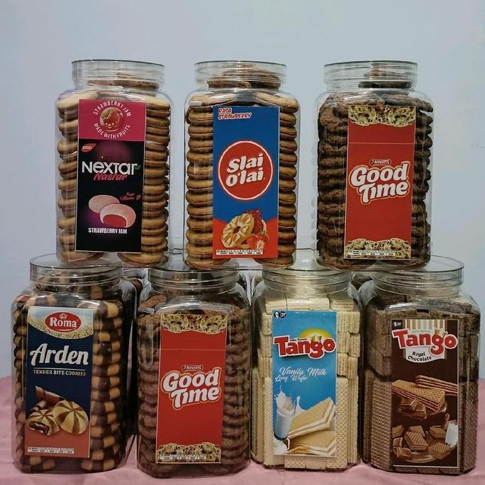 Jual Snack Lebaran Premium 2 Liter Cemilan Toples Cookies Food Makanan ...