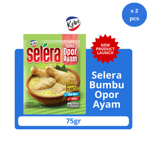 Jual Kobe Selera Bumbu Opor Ayam 75gr x 2 pcs | Shopee Indonesia