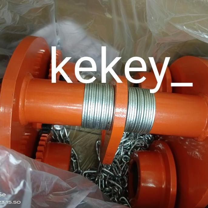 Jual troli hoist takel plain troley 3 ton | Shopee Indonesia
