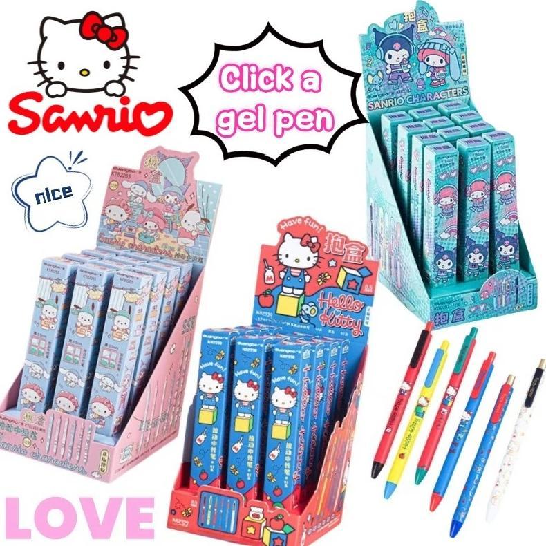 Jual sanrio my melody hello kitty kuromi pochacco creative press gel ...