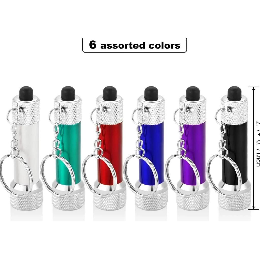 Jual Mini LED Keychain Light 5LED Flashlight Portable Emergency Lights ...