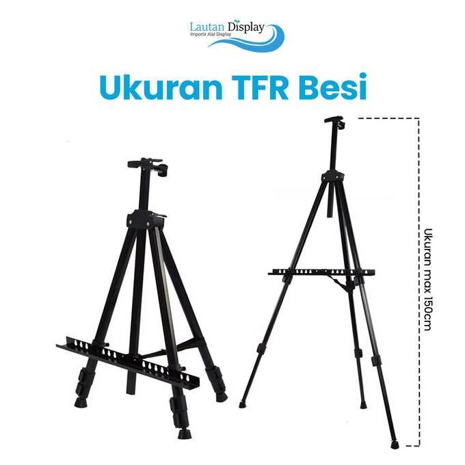 Jual Ready Lautan Display Tripod Frame Besi Hitam Impor Asli untuk Foto ...