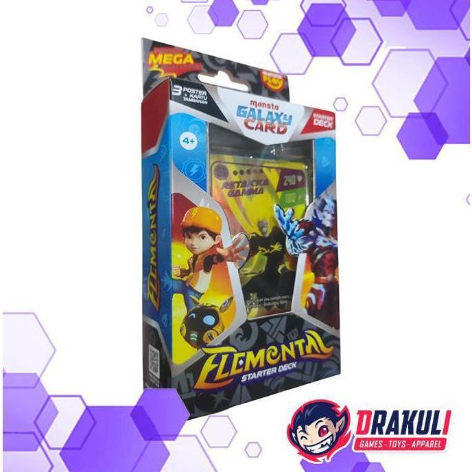 Jual TCG Boboiboy Monsta Galaxy Card Game Starter Deck Elemental ...
