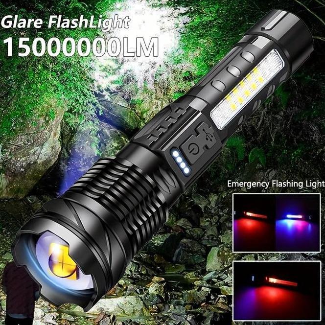 Jual Senter Swat Police Terbaik Senter Led Rechargeable Senter Cas Usb ...