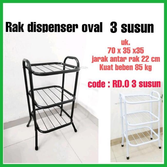 Jual Blokx- Rak Dispenser Galon Dan Rak Ricecooker Serbaguna Putih ...