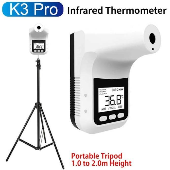 Jual Baru Thermometer K3 Pro Dan Stand Plus Tripod K3 Pro Termometer ...