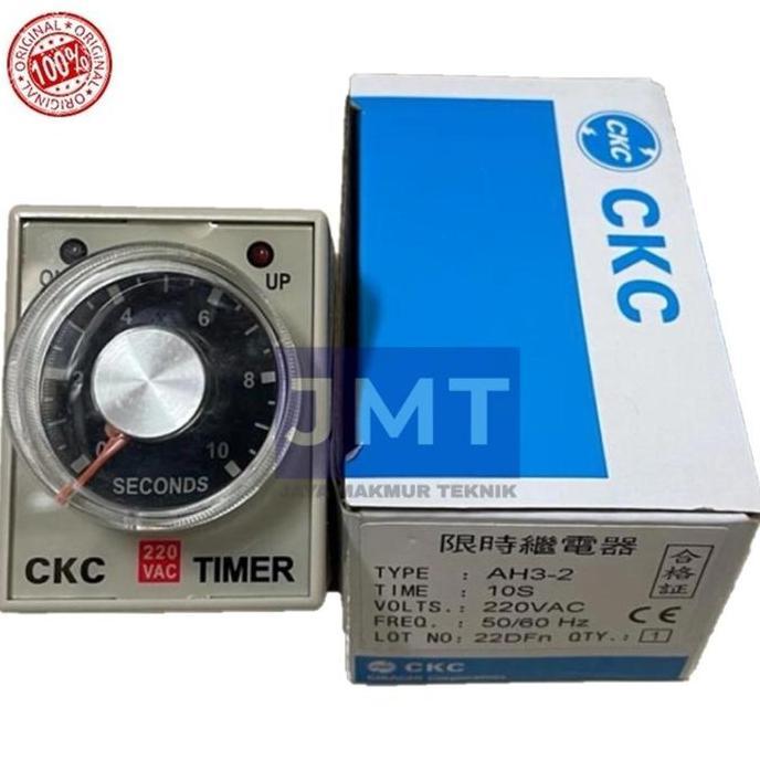 Jual Timer CKC CIKACHI AH3-2 50-60Hz 220VAC 10s 30s 60s | Shopee Indonesia