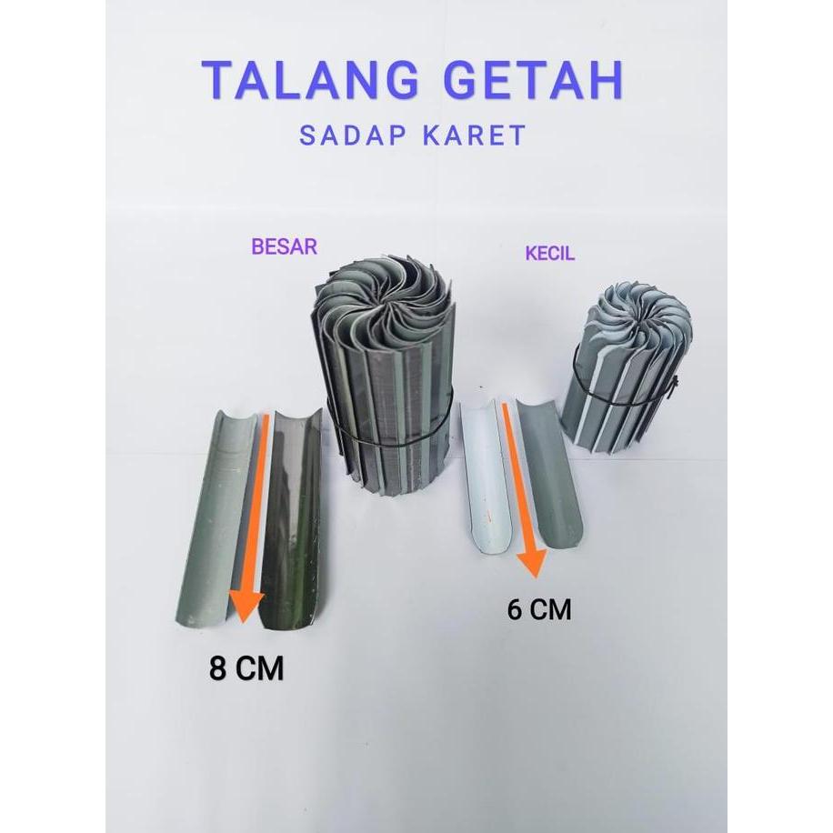 Jual Indah- Talang Corong Sudu Polos Getah Karet Talng Sudu Sadap Getah ...