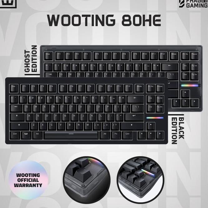 Jual Keyboard Wooting 80He Founders Campan Mechanical Gaming Keyboard ...