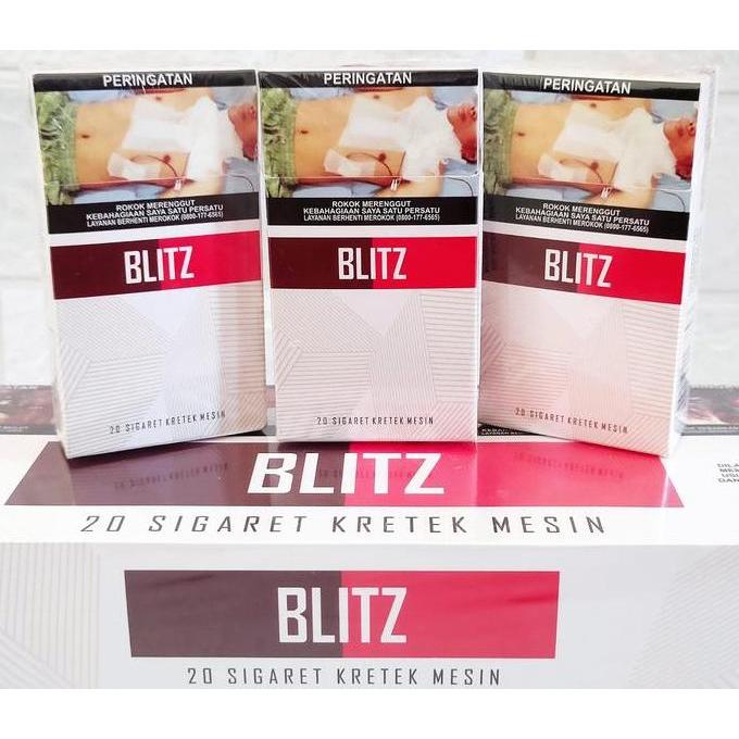 Jual LAVAMARA Rokok Blitz Mild Putih 20 Batang | Shopee Indonesia