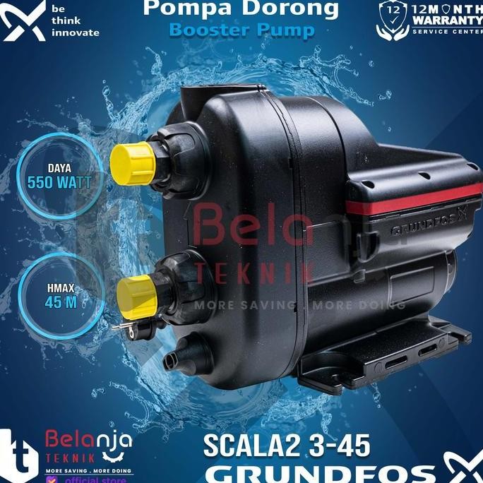 Jual JINICHI- Grundfos Pompa Pendorong Scala 2 3-45 Booster Pump 8 ...