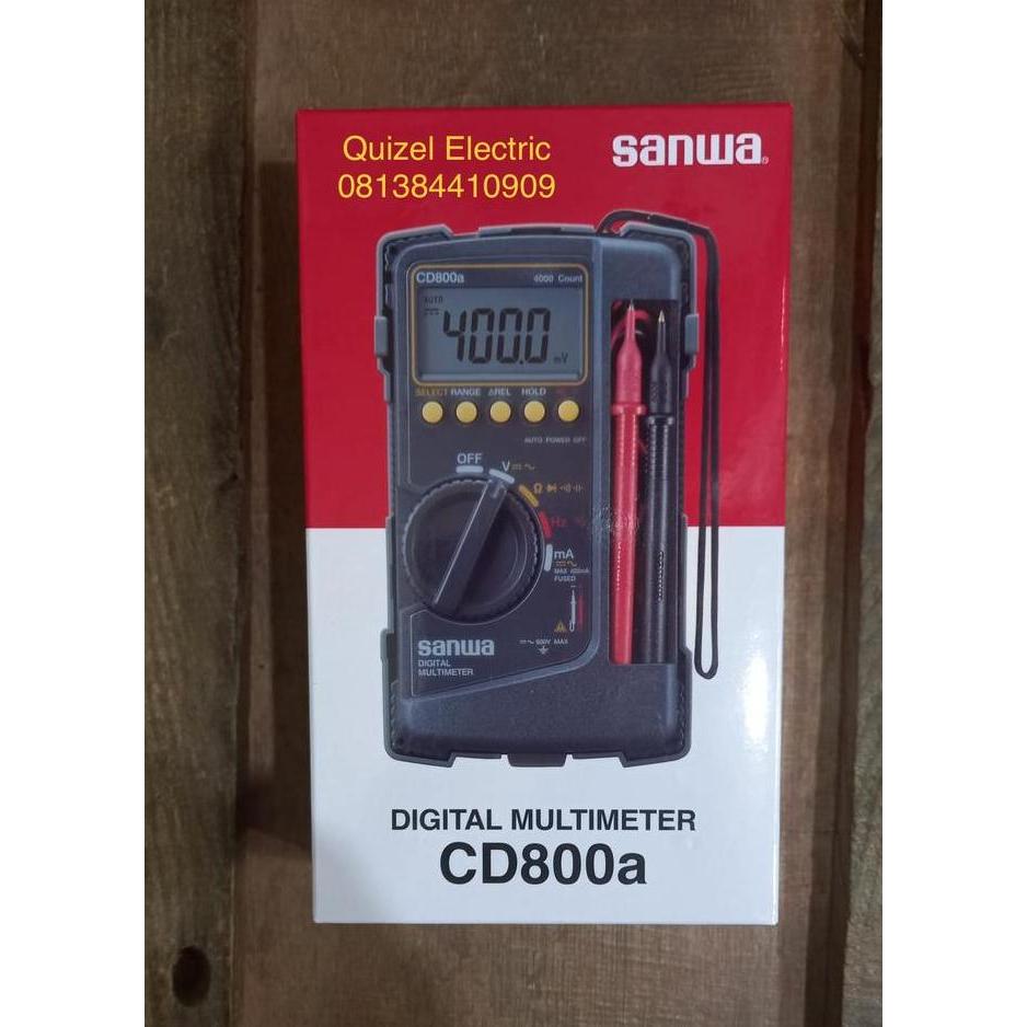 Jual TERBARU - Digital Multimeter SANWA CD800A Original | Shopee Indonesia