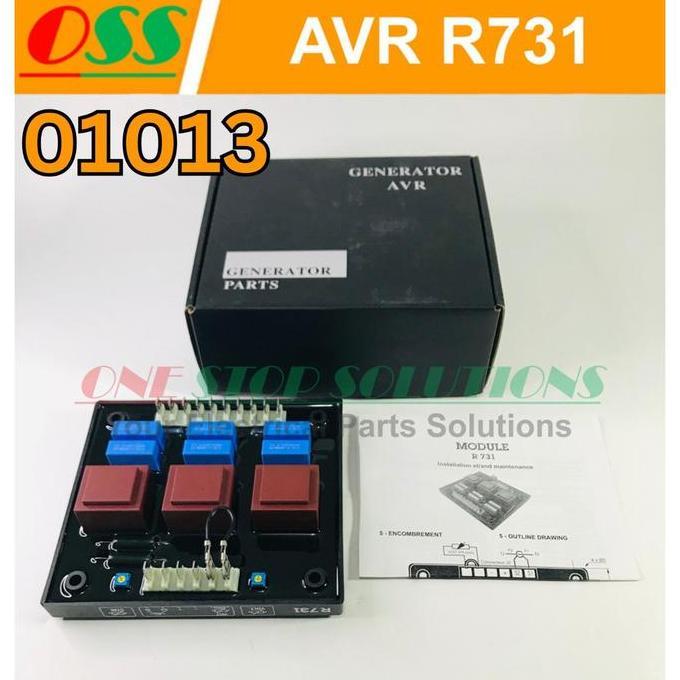 Jual QUIXOTE- AVR GENERATOR LEROY SOMER R731 R 731 AVR GENSET | Shopee ...