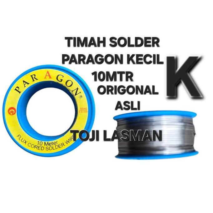Jual ( Timah Solder Roll Kecil 10M ) Timah Solder Patri 10 Meter M Flux ...