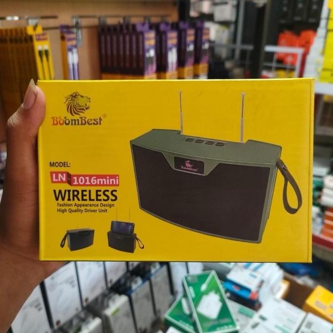 Jual Boombest Wireless Speker With TF/ USB LN-1016 mini | Shopee Indonesia