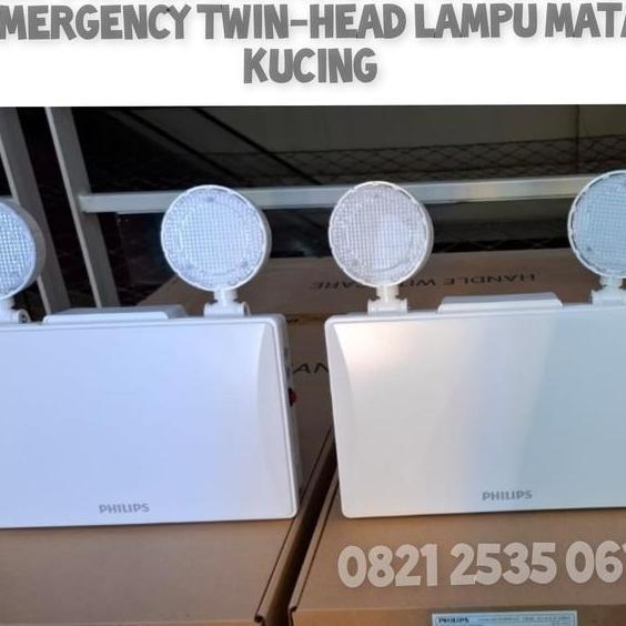 Jual Philips Em120C Emergency Twin Head Lampu Darurat Lampu Mata Kucing ...