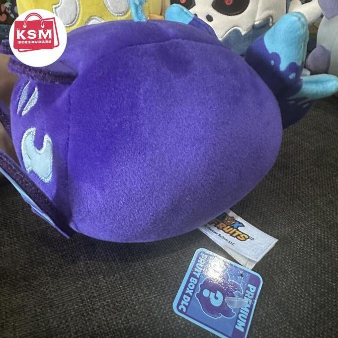 Jual Blox Fruits Plush Doll with DLC Code Original block fruits Kitsune ...