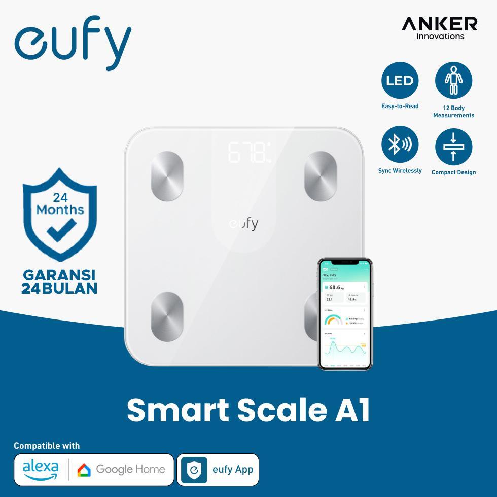 Jual Eufy Weighing Scales For Body Weight, Digital Bathroom Scales With ...