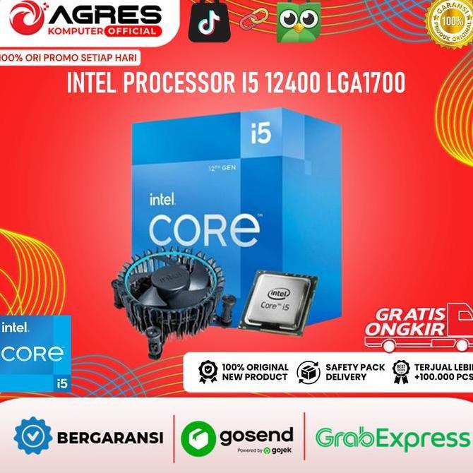 Jual INTEL PROCESSOR I5 12400 LGA1700 - PROCESSOR INTEL I5 - PROCESSOR ...
