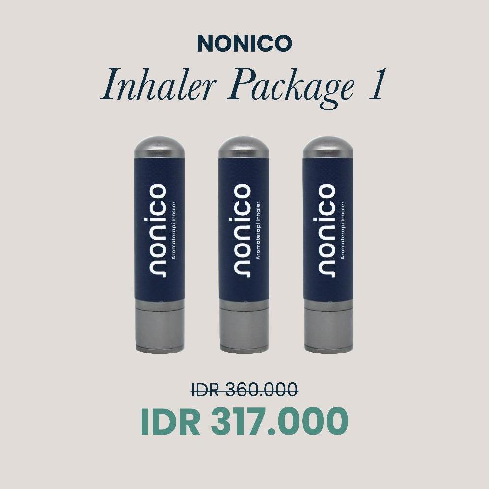 Jual Nonico Inhaler Package 1 | Isi 3 | Bantu Kurangi Keinginan Merokok ...