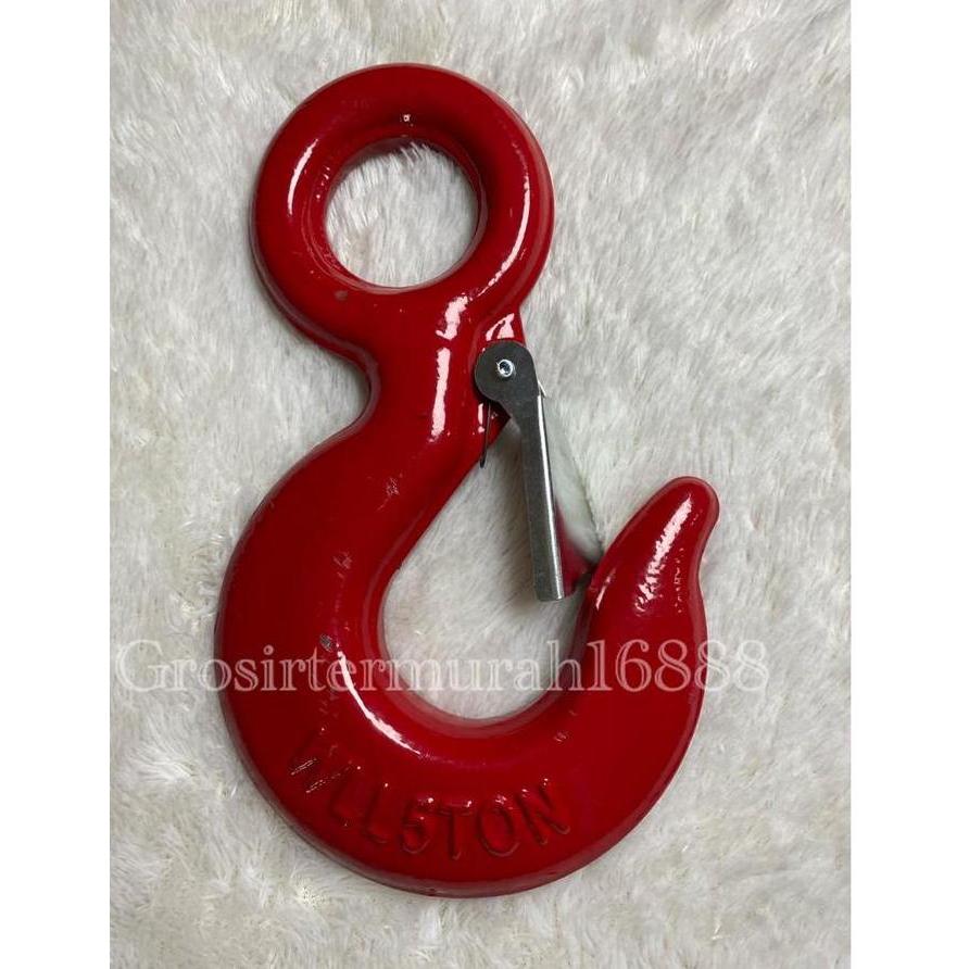 Jual HOOK EYE SLING HOOK CHAIN HOOK CANTOLAN KATROL TAKEL 5TON | Shopee ...