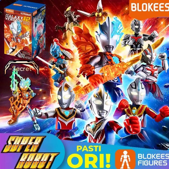 Jual BLOKEES Figure Blind Box Ultraman Version 12 Blazar's Starlight ...
