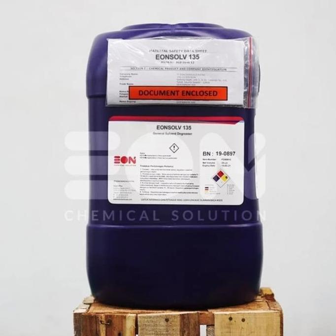 Jual BEAM Solvent Pembersih Oli & Grease Eon Solv 135 (1Pail= 25Liter ...