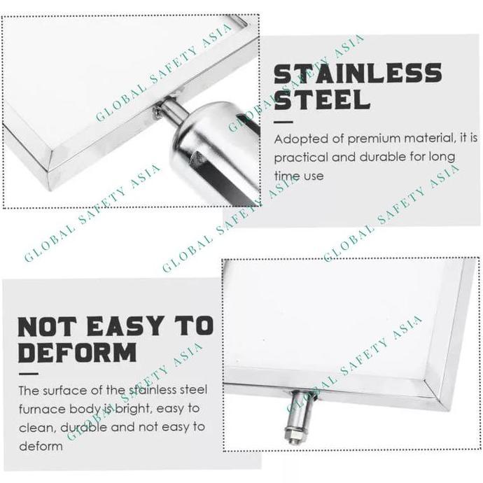 Jual Sign Frame Stainless A3 Potrait / Landscape Papan Tanda Tiang ...
