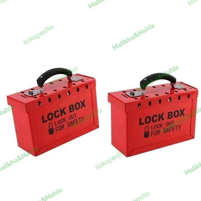 Jual Gazechimp Loto Box For Lockout Tagout Lock Devices Storage Up To ...