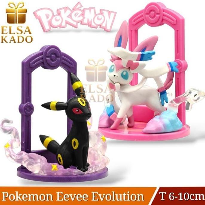 Jual Action Figures Pokemon Eevee Start / Eevee Evolution Series ...
