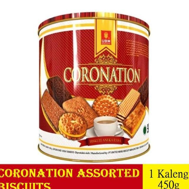 Jual Coronation Ubm Assorted Biscuits Biskuit Kaleng 450G | Shopee ...