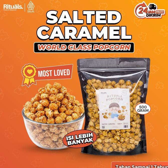Jual Ed Caramel Popcorn Gr Ukuran Xxl Sna Jagung Camilan Crispy By ...