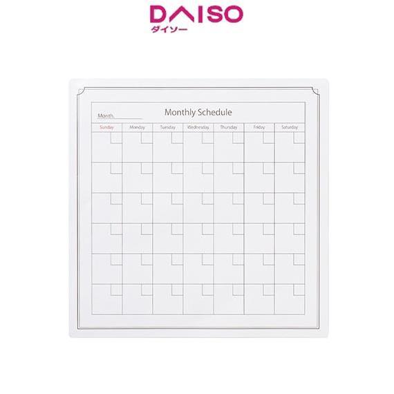 Jual New- Daiso Magnet sheet Calendar - 32cm x 32cm - | Shopee Indonesia