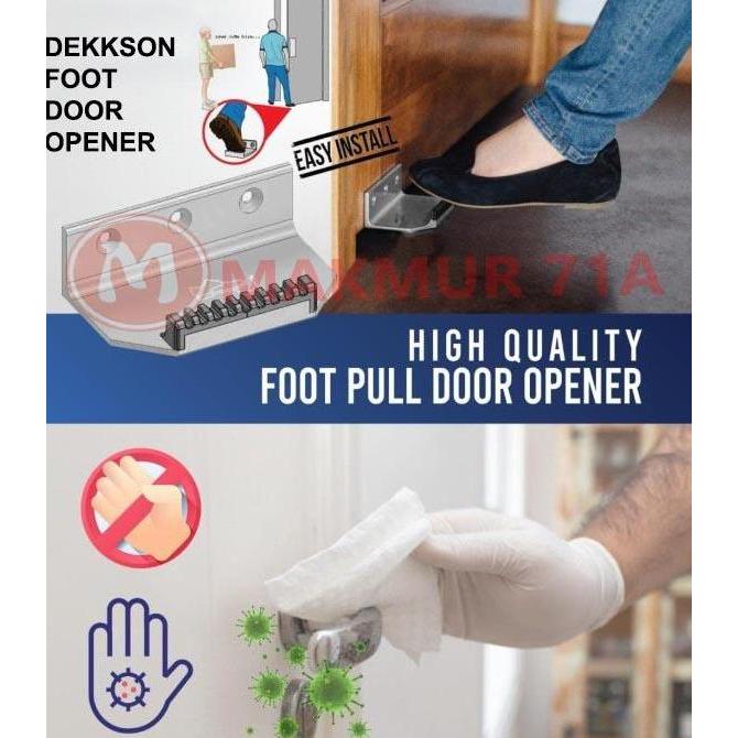 Jual Foot Pull Door Opener Dekkson Al853 / Pembuka Pintu Kaki Step And ...