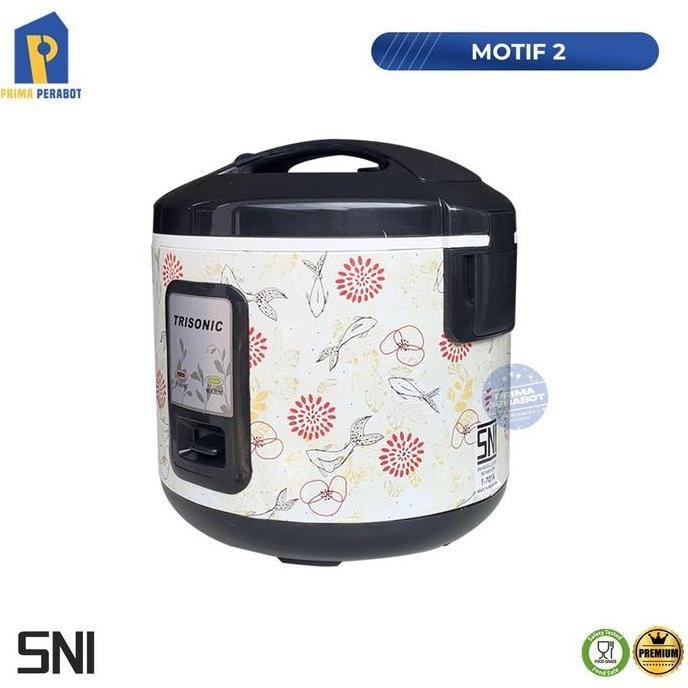 Jual New- Magic Com Penanak Nasi Rice Cooker 1.8 L Trisonic Listrik ...