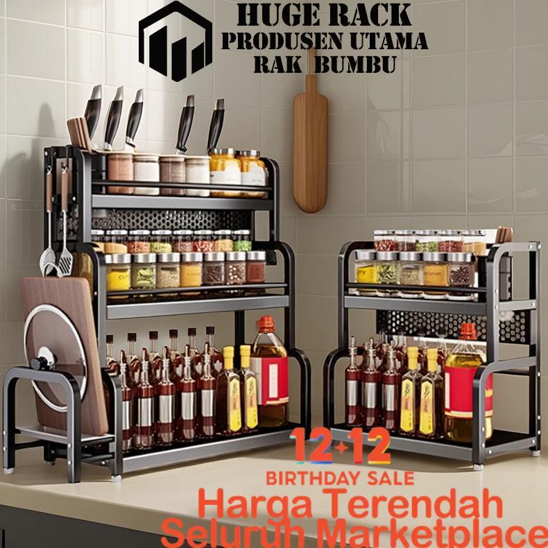 Jual Rak Bumbu Dapur Stainless Steel Rak Bumbu Dapur Estetik Rak Botol ...