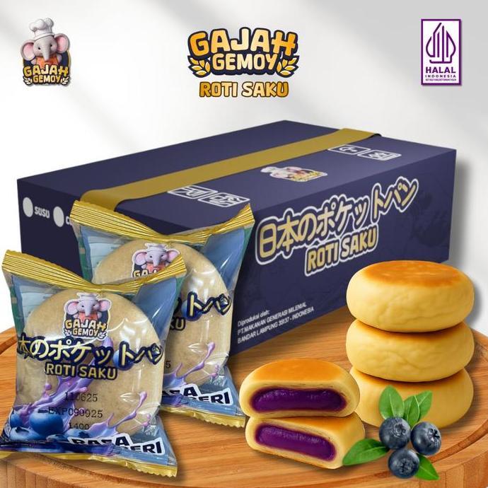 Jual SIAPKIRIM Gajah Gemoy Roti Saku Gajah Gemoy Lembut & PaIsi 20 Pcs ...