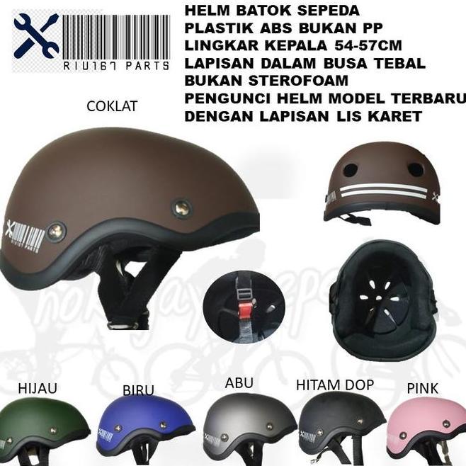 Jual Classic Helm Sepeda Lipat Minon Fixie El Batok | Shopee Indonesia