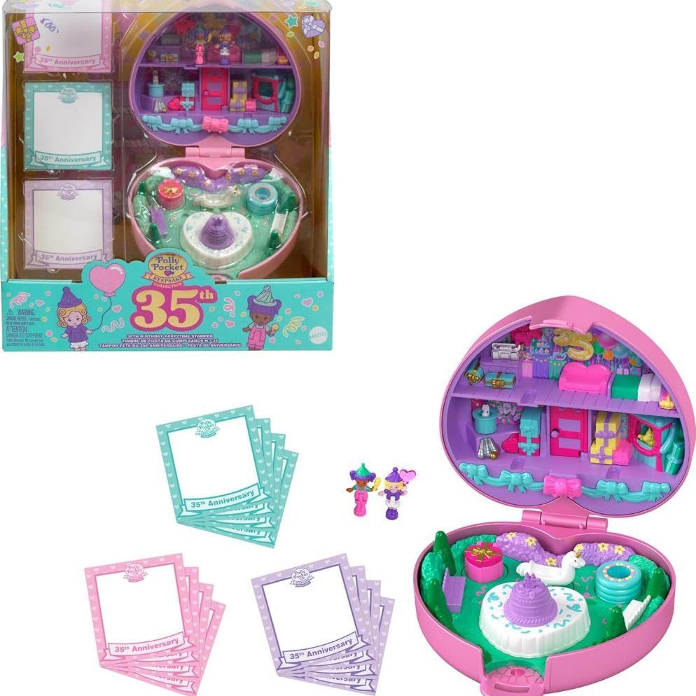 Jual Polly Pocket Dolls & Playset, Collector Heritage Compact, 35th ...