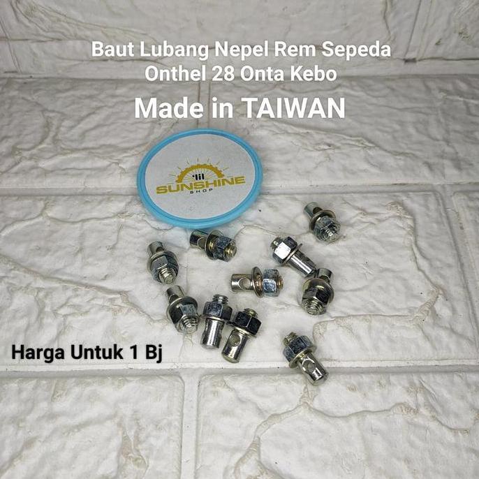 Jual Baut Nepel Rem Sepeda Onthel / Baut Lubang Rem Sepeda Ontel Jadul ...