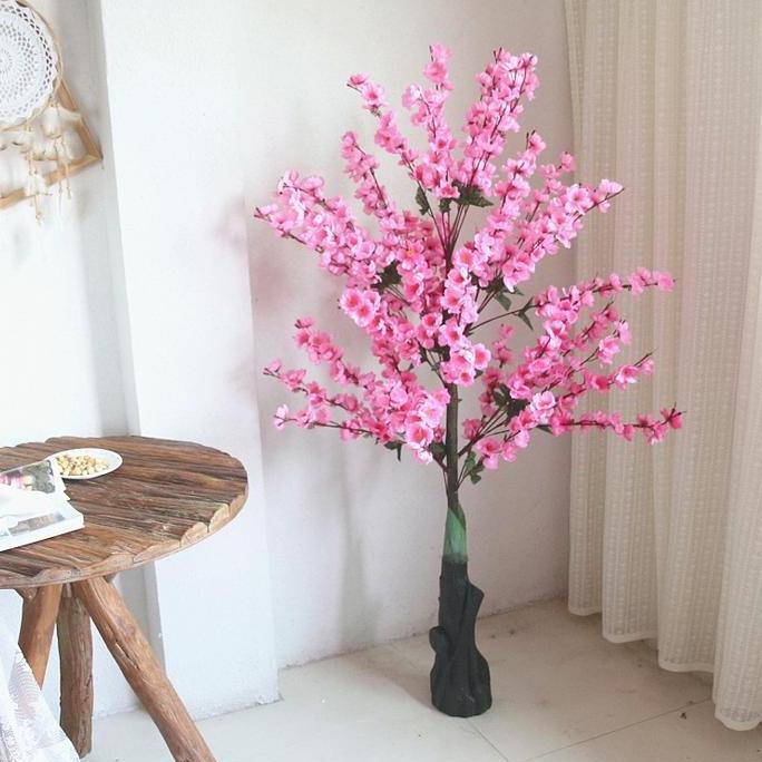 Jual Bunga Sakura hias Dekorasi Imlek 2025 Sincia Pohon Mei Hua Mei Hwa ...
